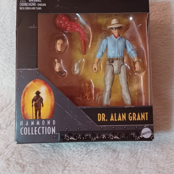 Mattel | Toys | Jurassic Park Hammond Collection Dr Alan Grant Action ...